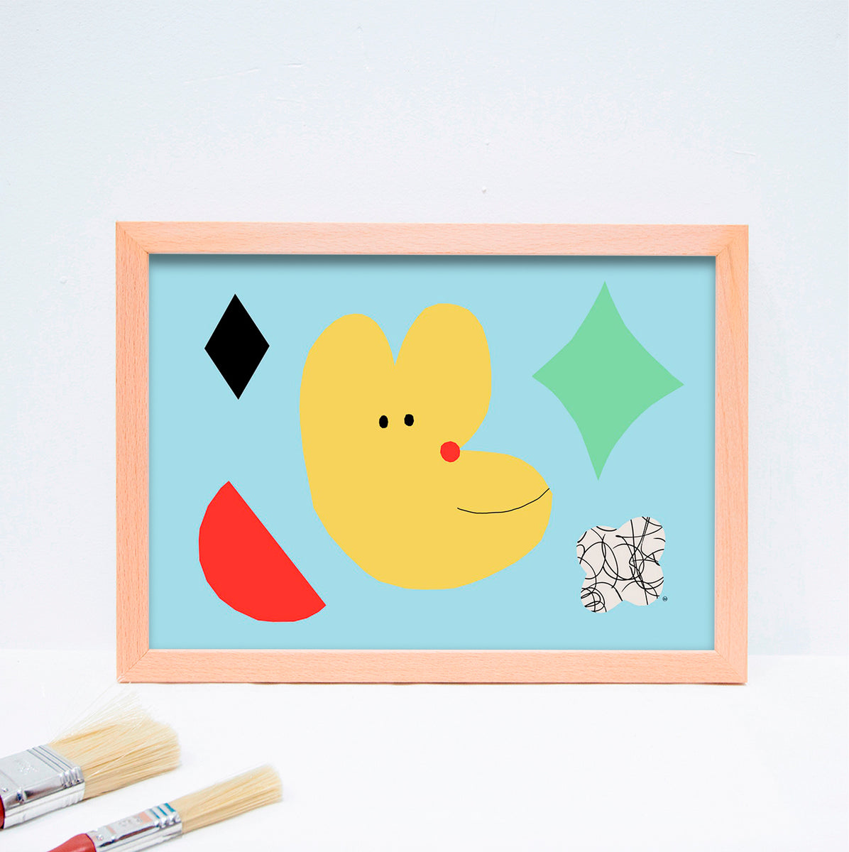MONKEY, Print giclée by Anna Dusza – La Causa Art Shop
