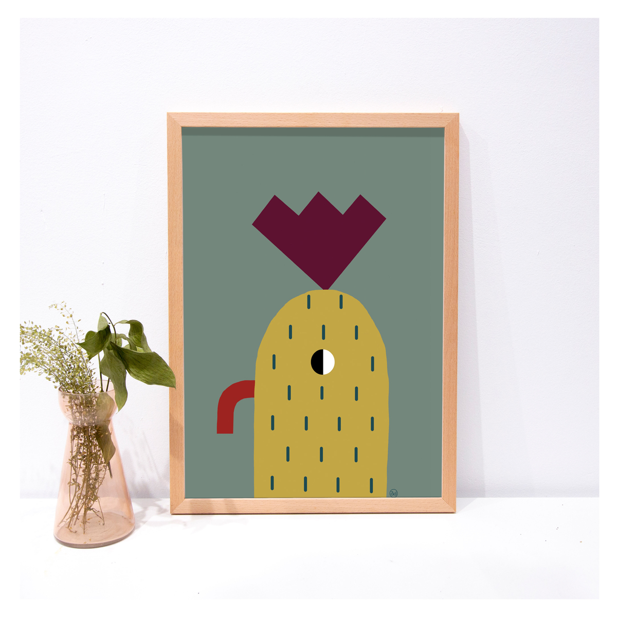 CHICKEN, Print giclé by Anna Dusza – La Causa Art Shop