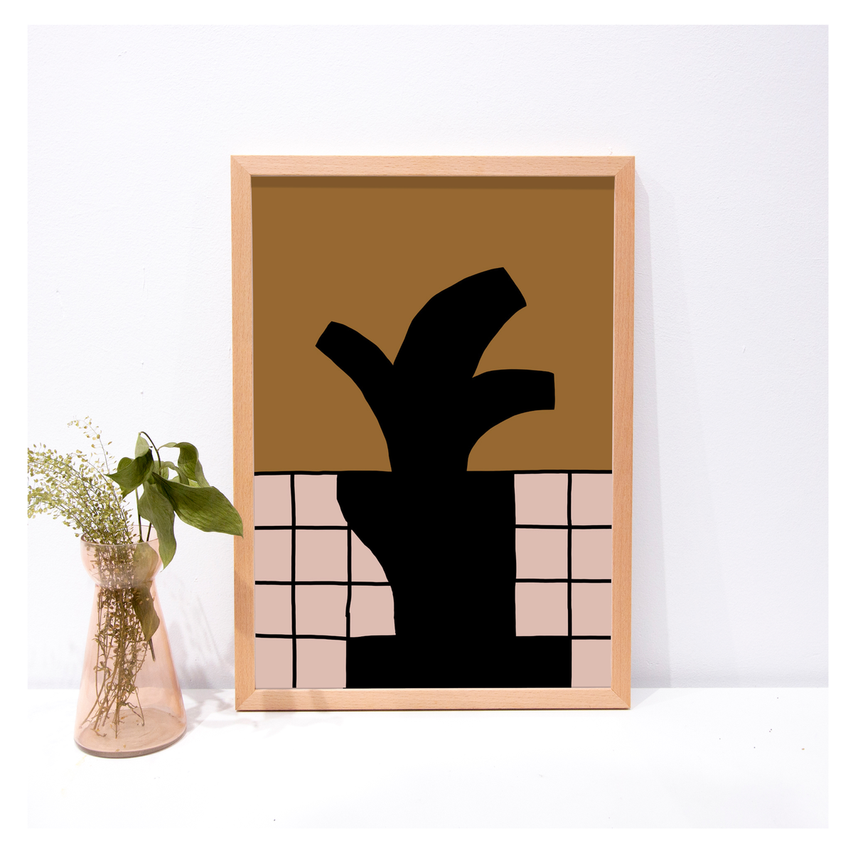 FLOWER, Print giclé by Anna Dusza – La Causa Art Shop