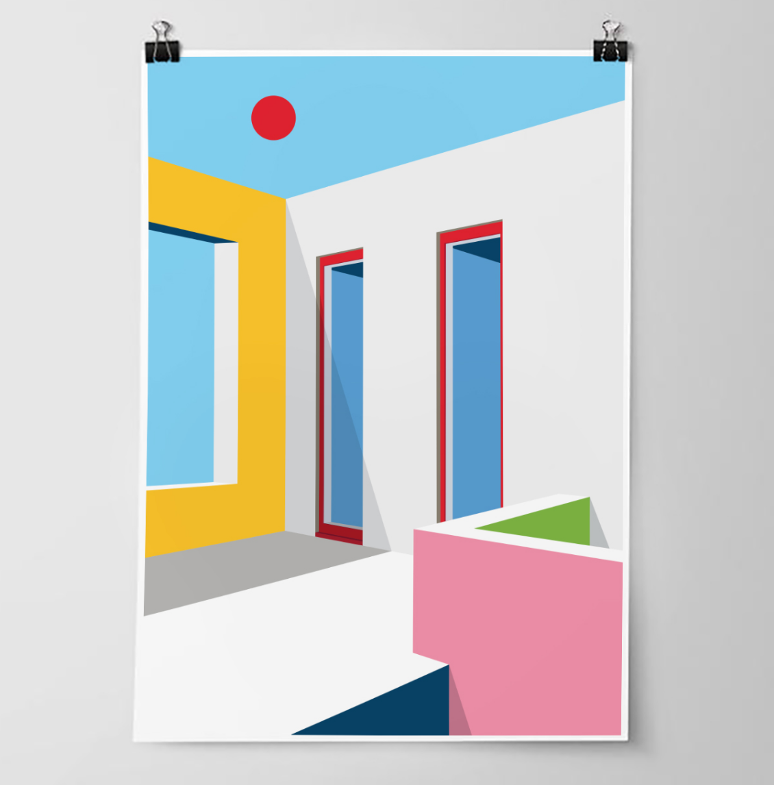 OWN PERSPECTIVE, print digital by Benjamin Craven – La Causa Art Shop