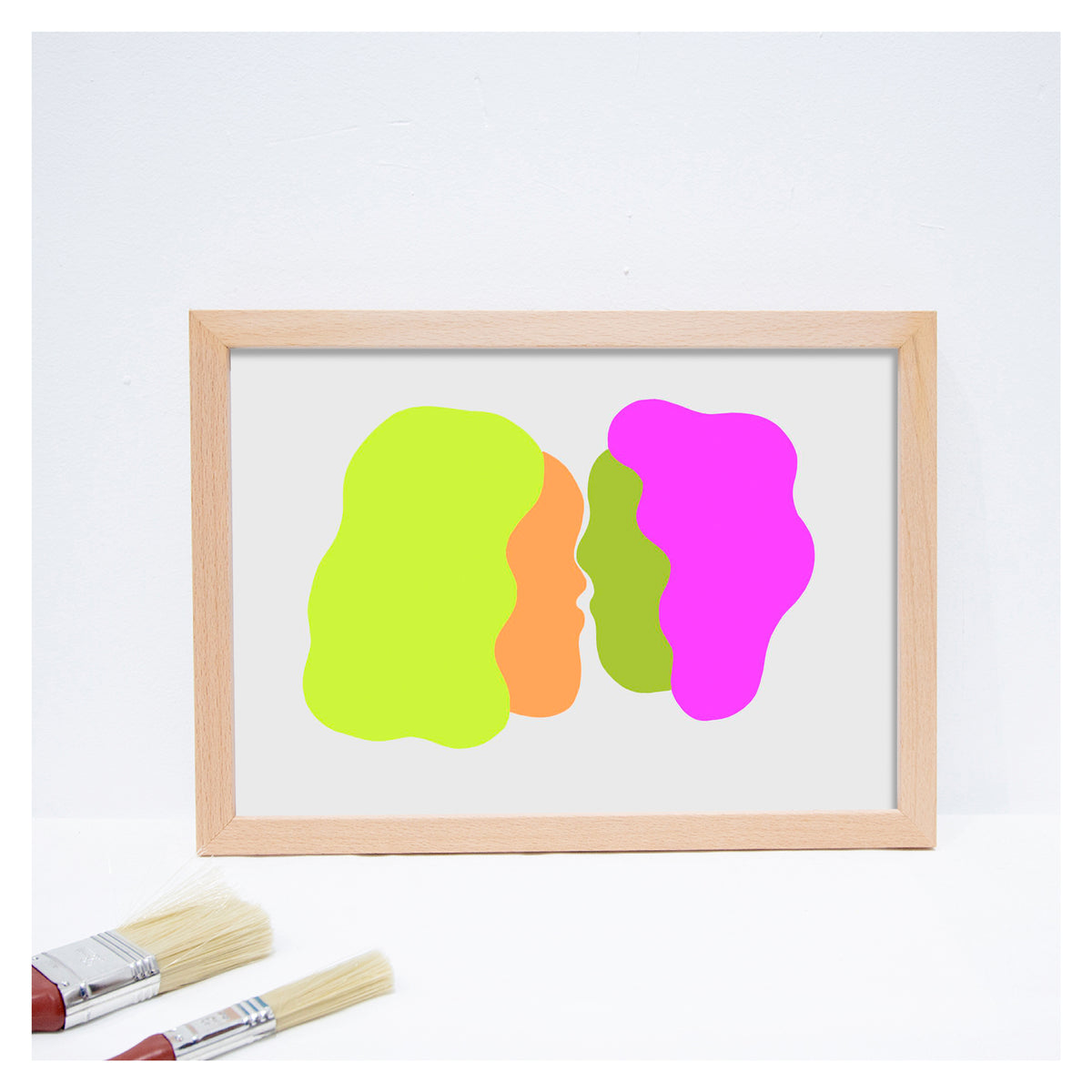 KISS , Print giclé by Anna Dusza – La Causa Art Shop